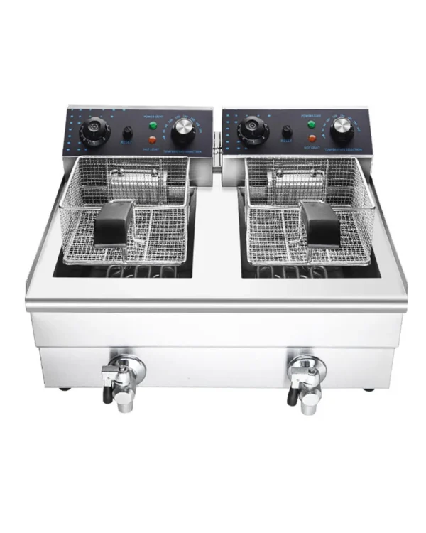 LINKRICH Electric Deep Fryer EF-101V, EF-171V Single Vat & Single sieve ...